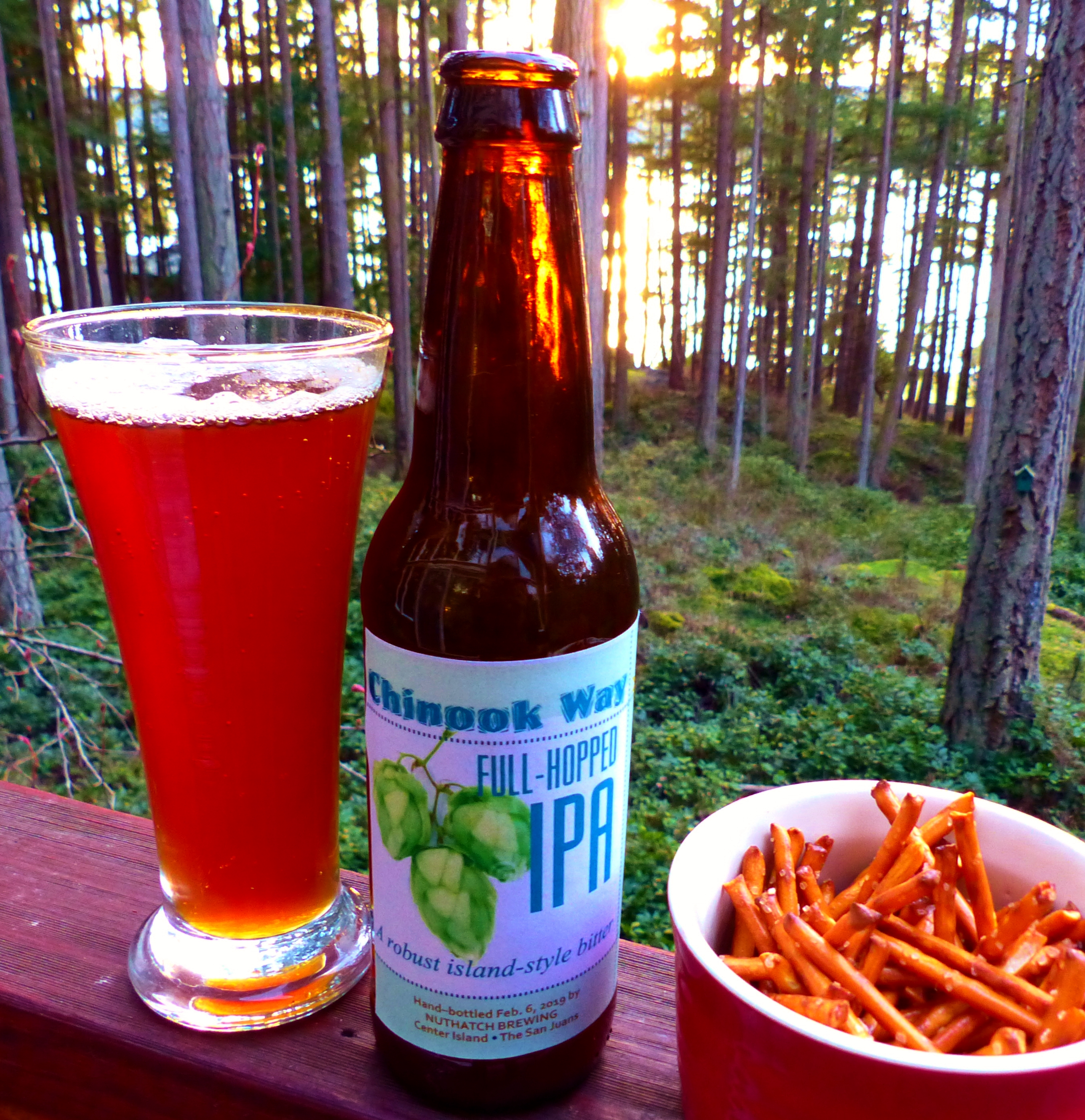 Happy Washington’s Birthday. A new beer god is born. – Cantwell's Reef